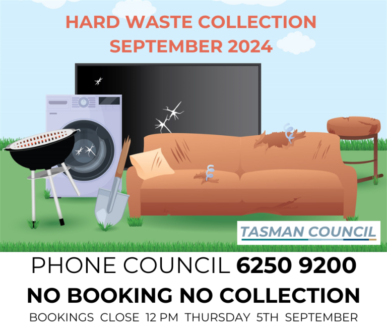 Hard Waste Collection – Tasman Council
